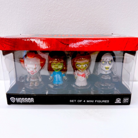 Toys | New Culturefly Wb Horror 4 Minis Figures It The Exorcist ...